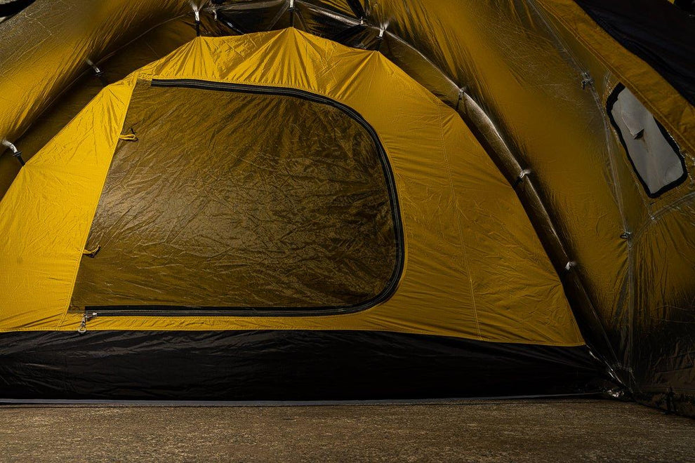 Zeta 1 Geodesic Radiant Hot Tent - Ankhiale Outdoors - Winter Camping